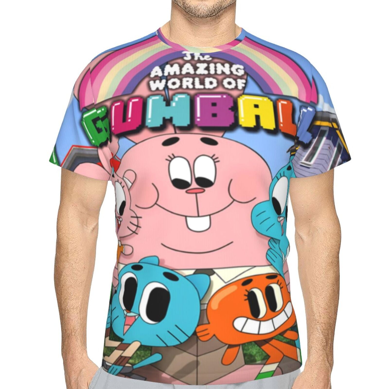 Amazing World of Gumball Shirt 3d Printed T Shirt Crewneck Short Sleeve ...