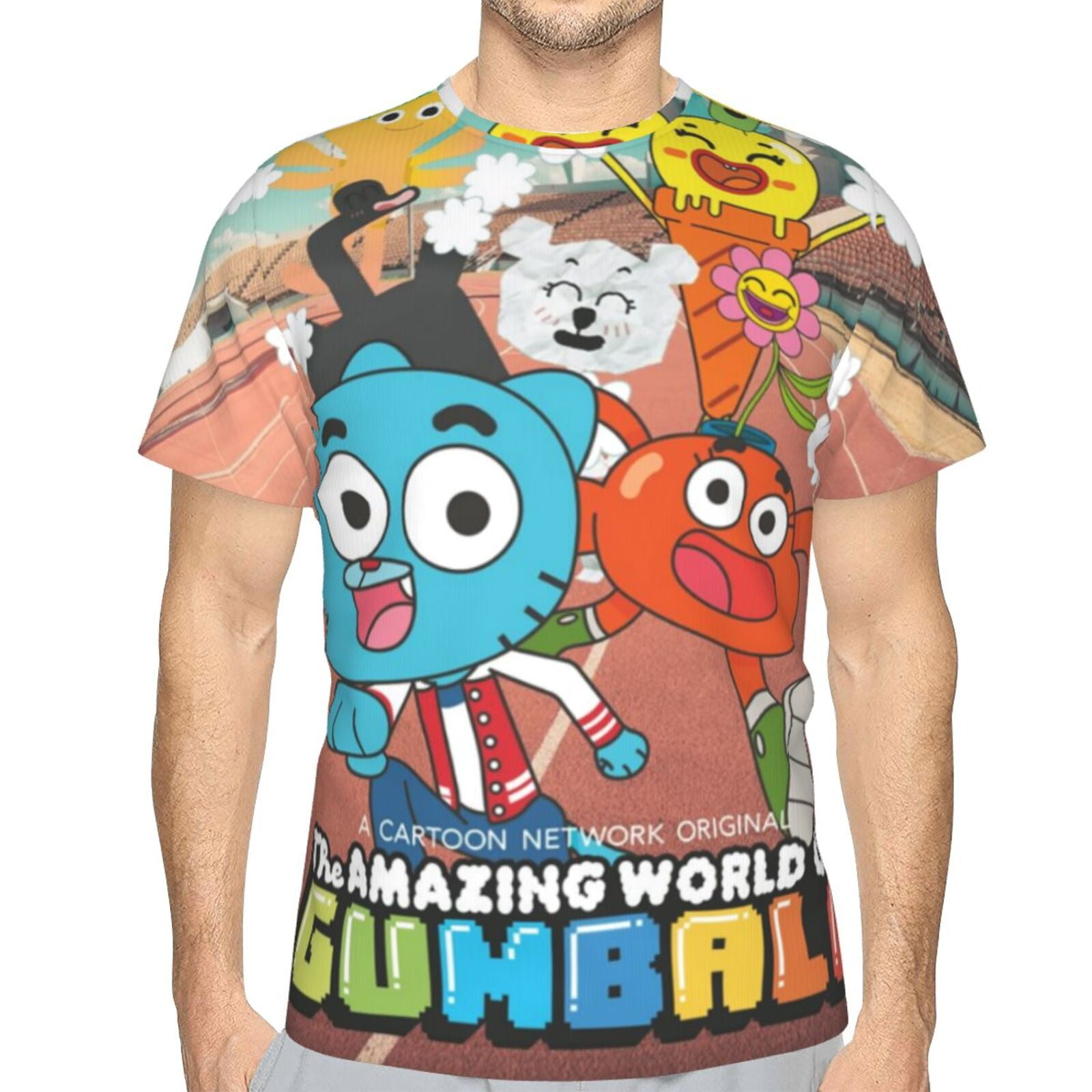 Amazing World of Gumball Shirt 3d Printed T Shirt Crewneck Short Sleeve ...