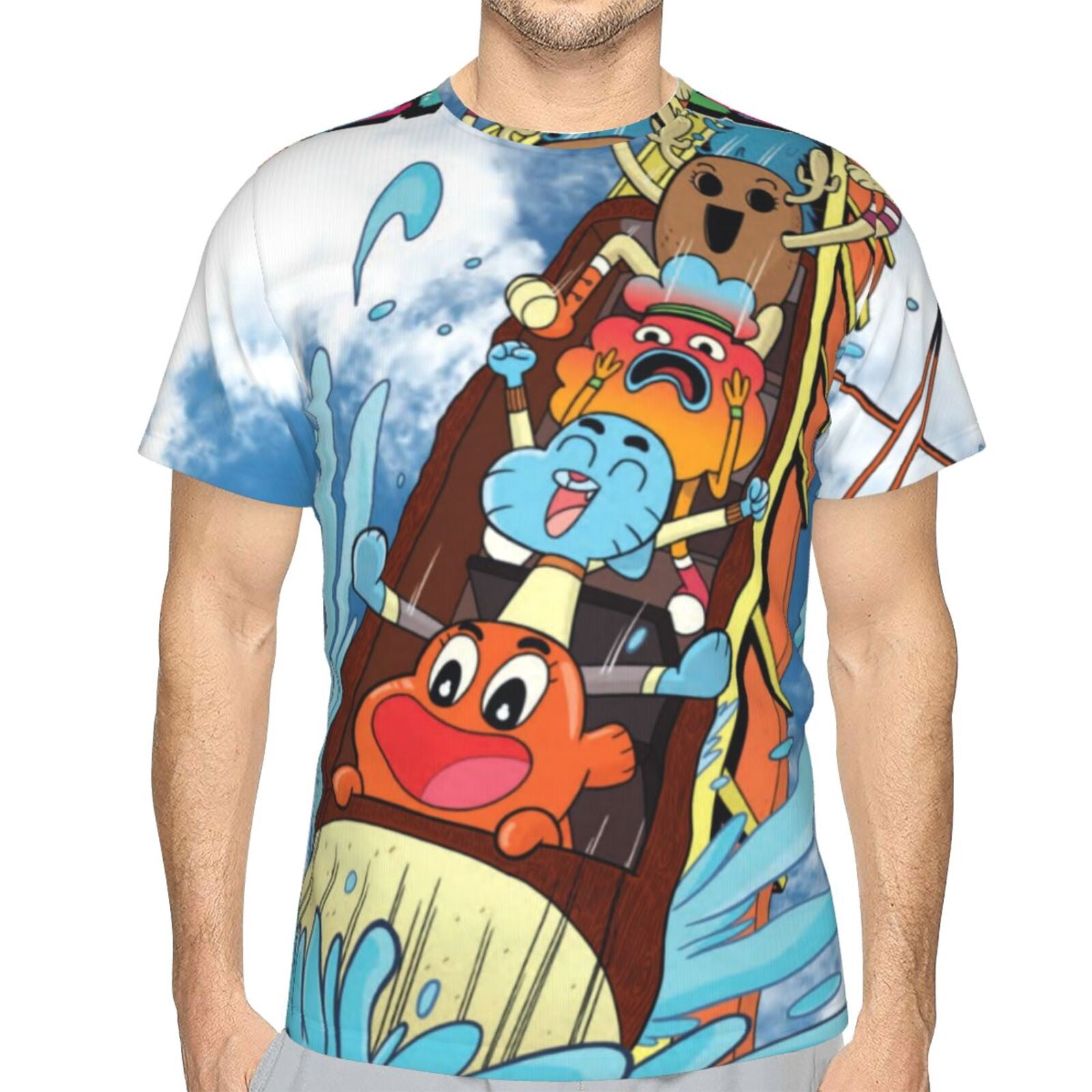 Amazing World of Gumball Shirt 3d Printed T Shirt Crewneck Short Sleeve ...