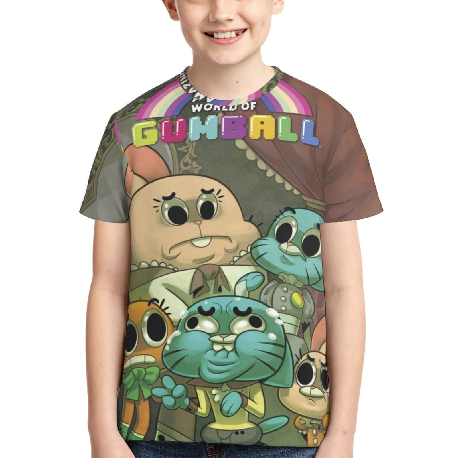 Amazing World of Gumball T Shirts 3D Printed Short Sleeve Tee Shirt for ...