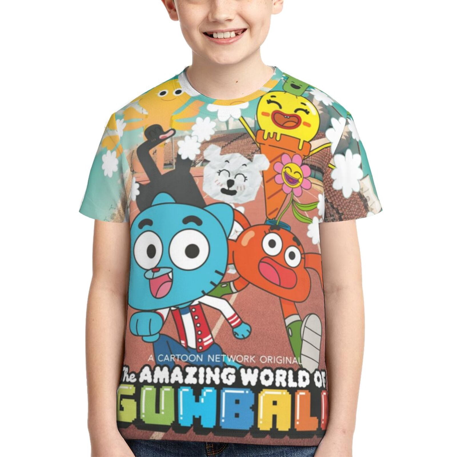 Amazing World of Gumball T Shirts 3D Printed Short Sleeve Tee Shirt for ...
