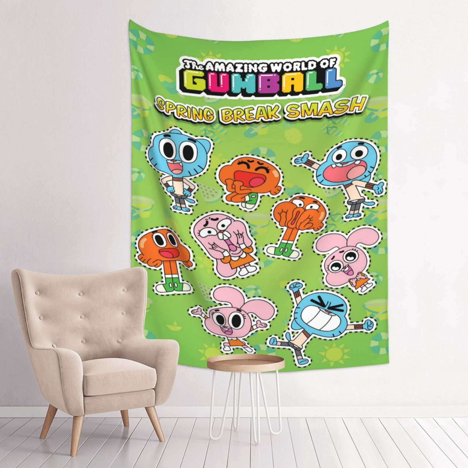 Amazing World of Gum-bal Tapestry Anime Poster Large Background Wall ...