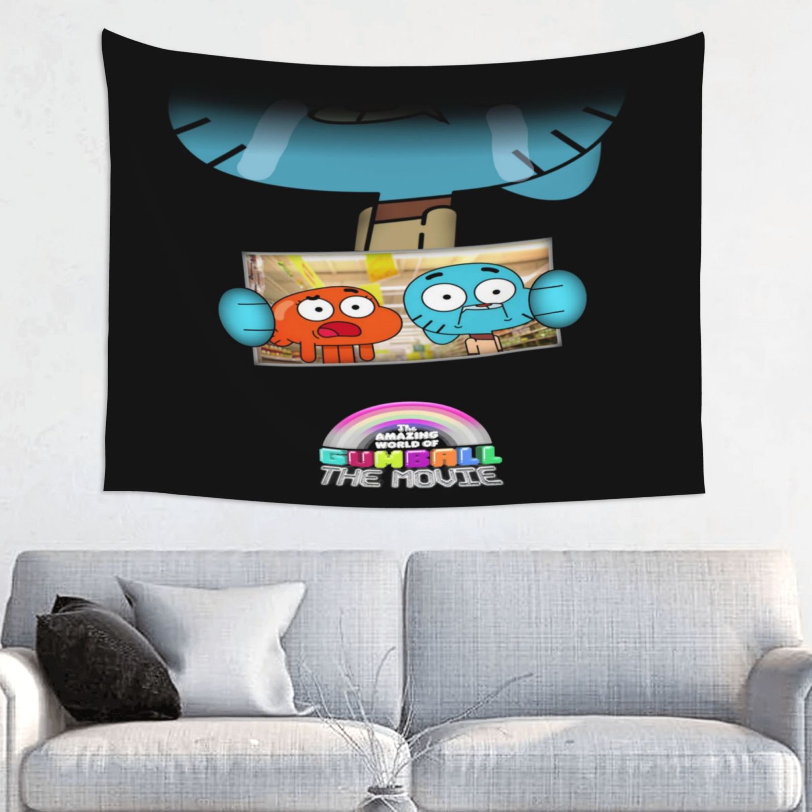 Amazing World of Gum-bal Tapestry Anime Poster Large Background Wall ...