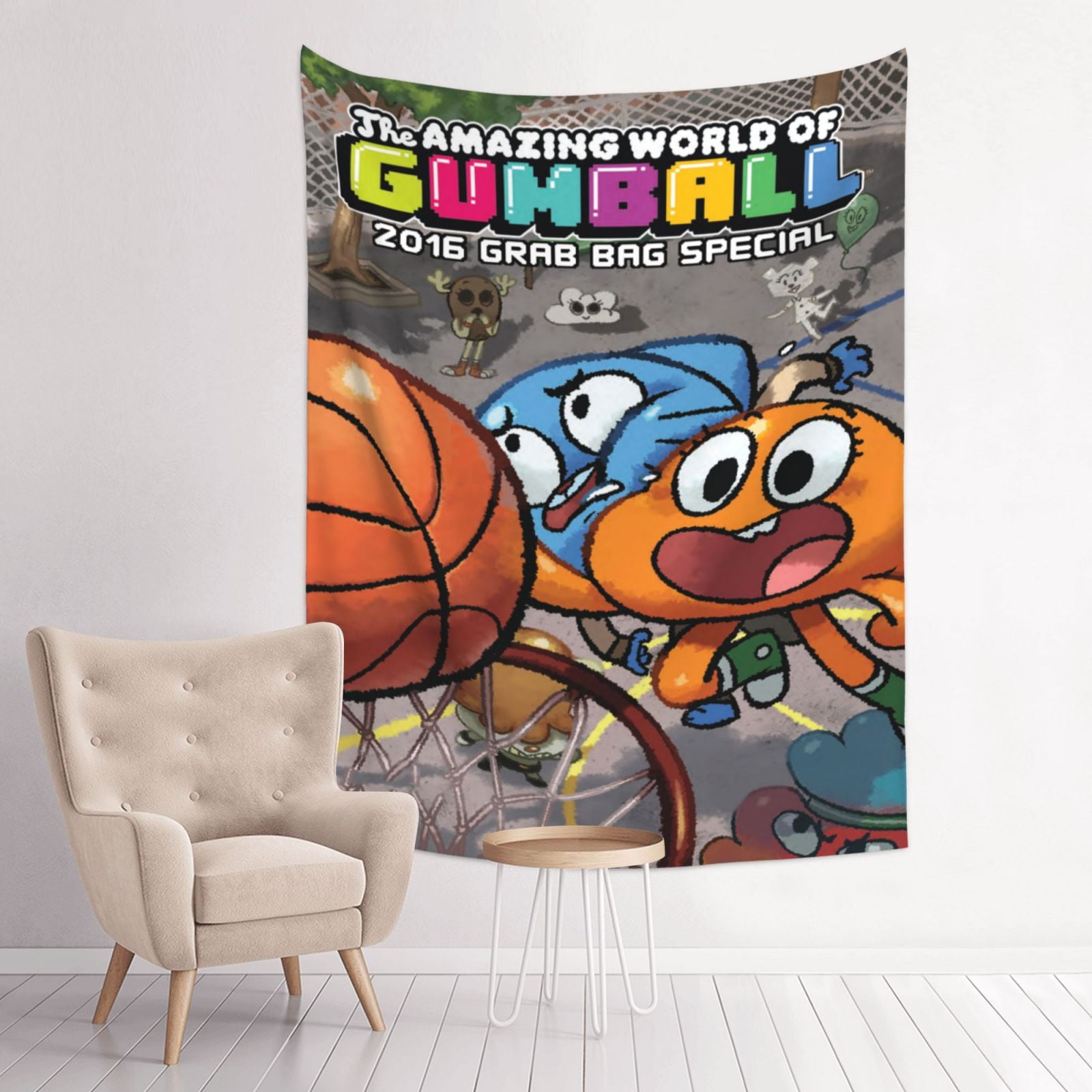 Amazing World of Gum-bal Tapestry Anime Poster Large Background Wall ...