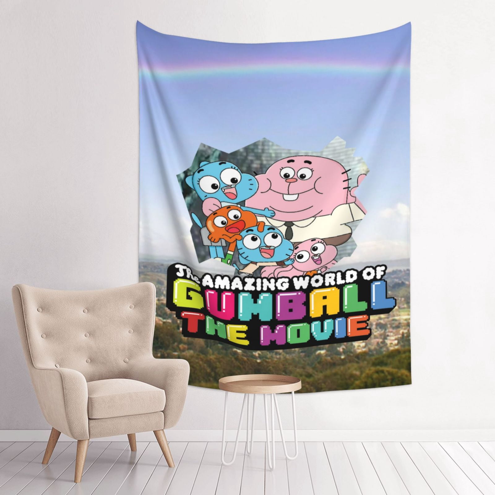 Amazing World of Gum-bal Tapestry Anime Poster Large Background Wall ...