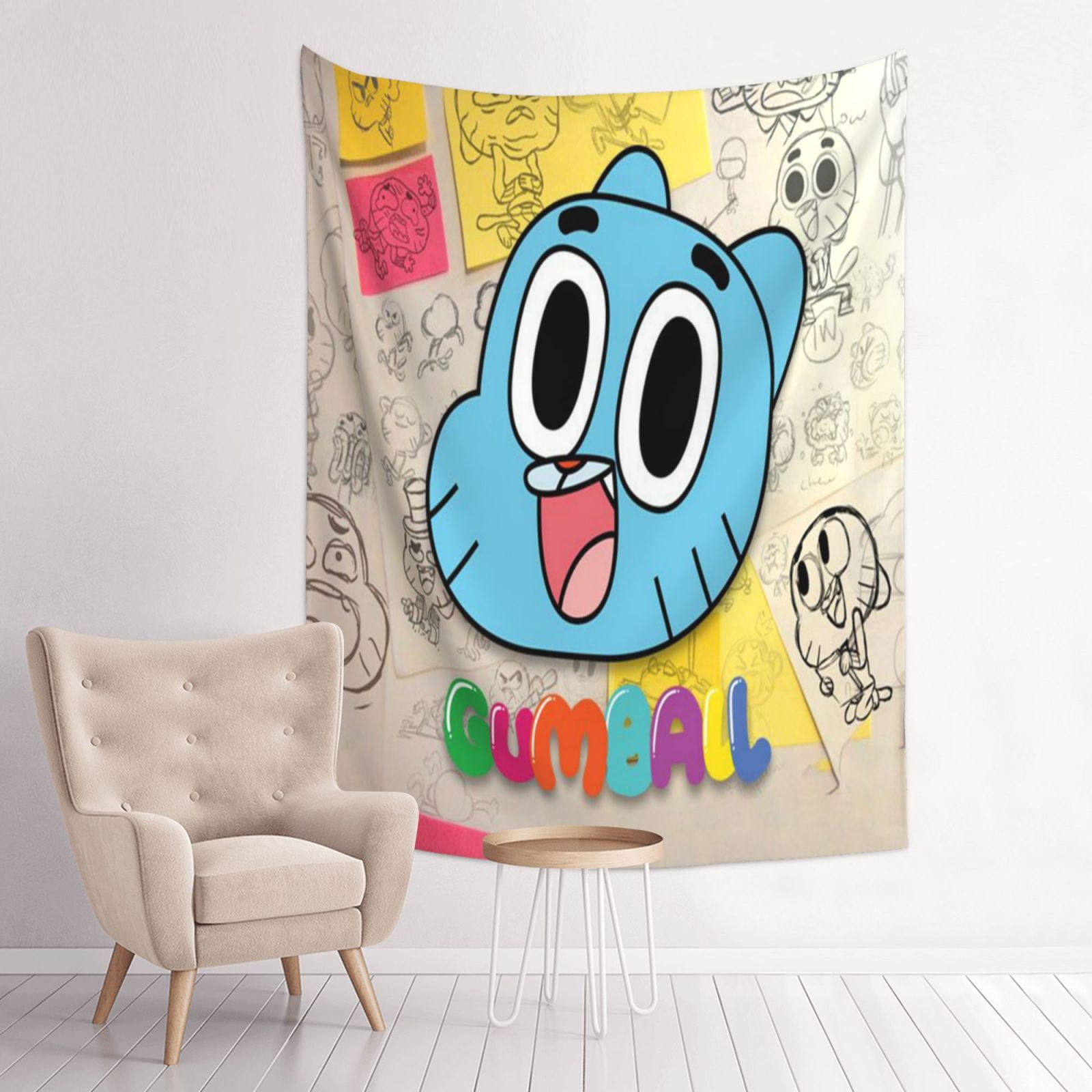 Amazing World of Gum-bal Tapestry Anime Poster Large Background Wall ...