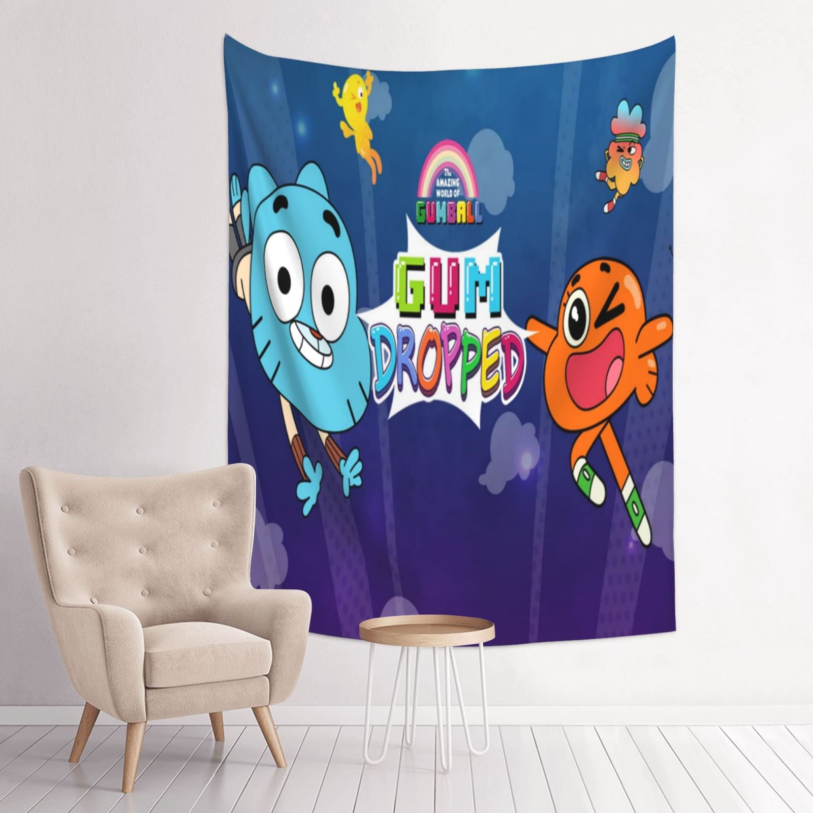 Amazing World of Gum-bal Tapestry Anime Poster Large Background Wall ...