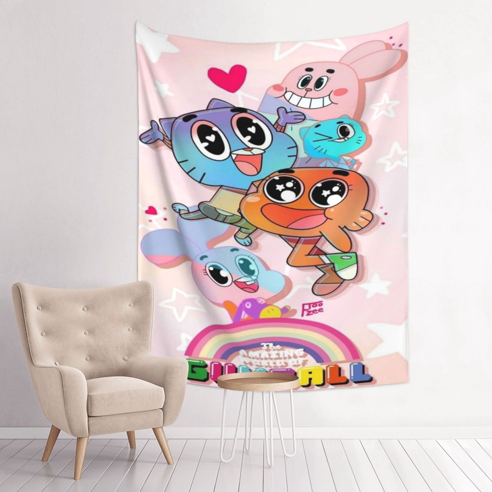 Amazing World of Gum-bal Tapestry Anime Poster Large Background Wall ...