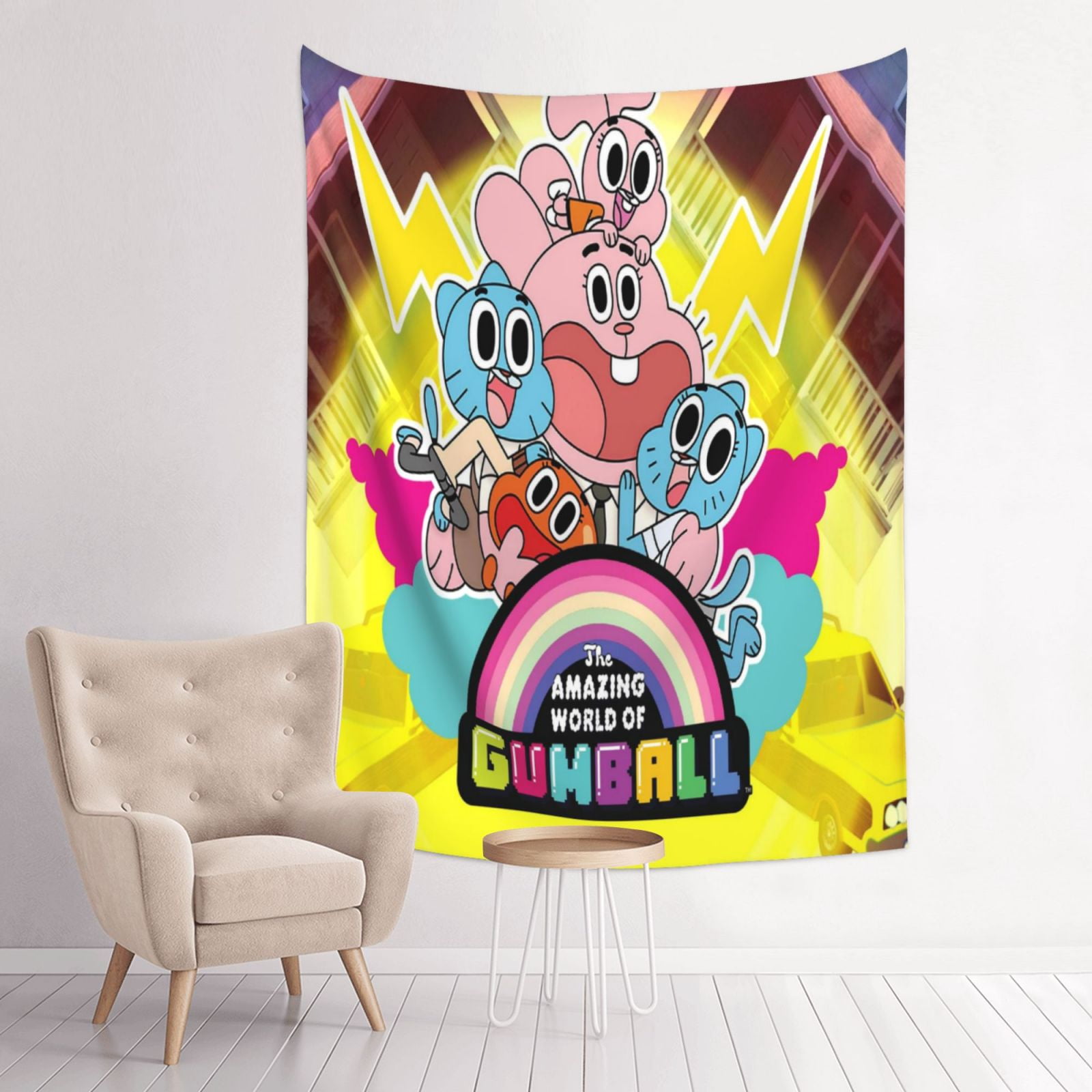 Amazing World of Gum-bal Tapestry Anime Poster Large Background Wall ...