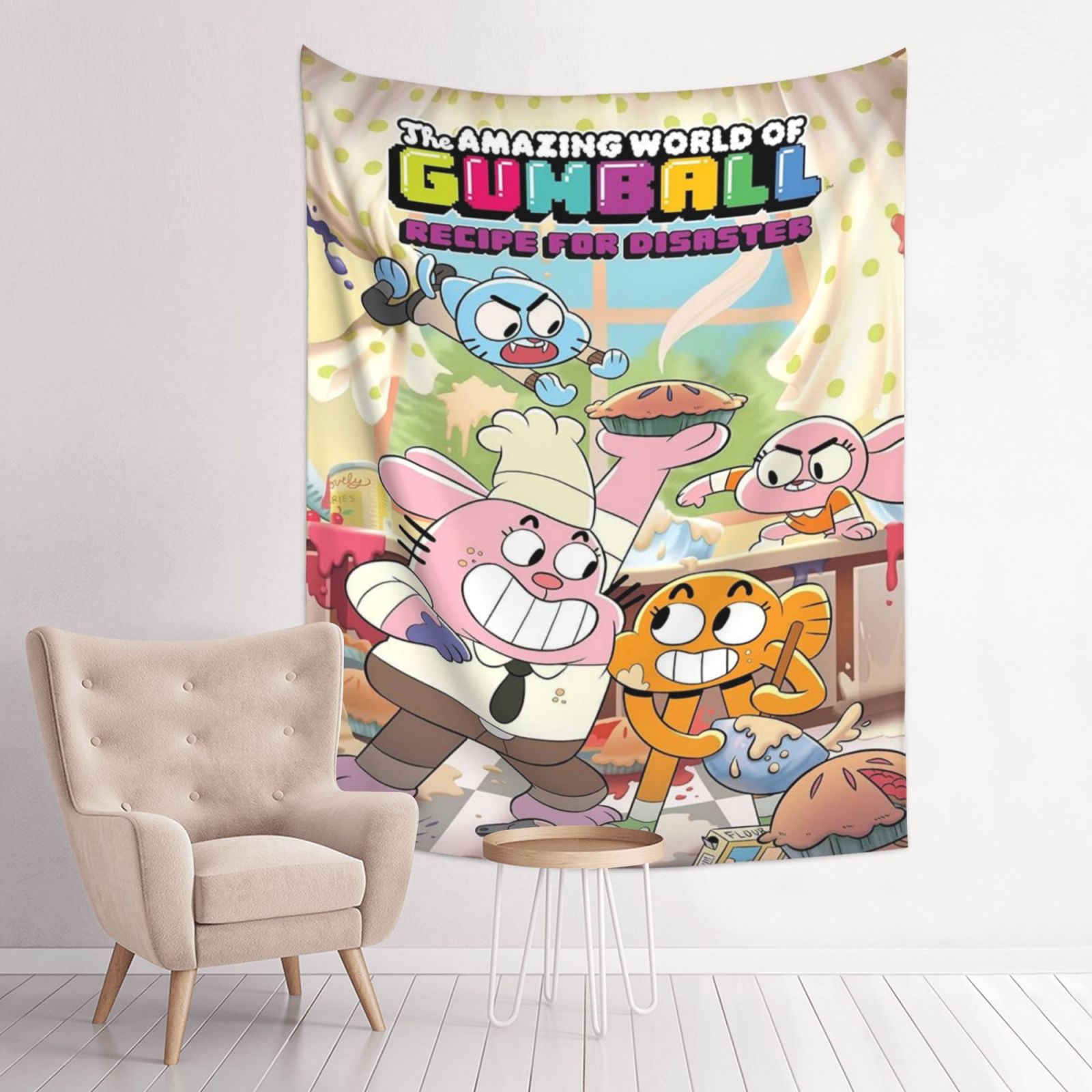 Amazing World of Gum-bal Tapestry Anime Poster Large Background Wall ...