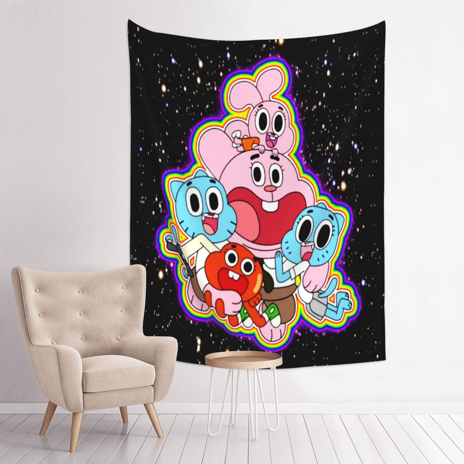 Amazing World of Gum-bal Tapestry Anime Poster Large Background Wall ...