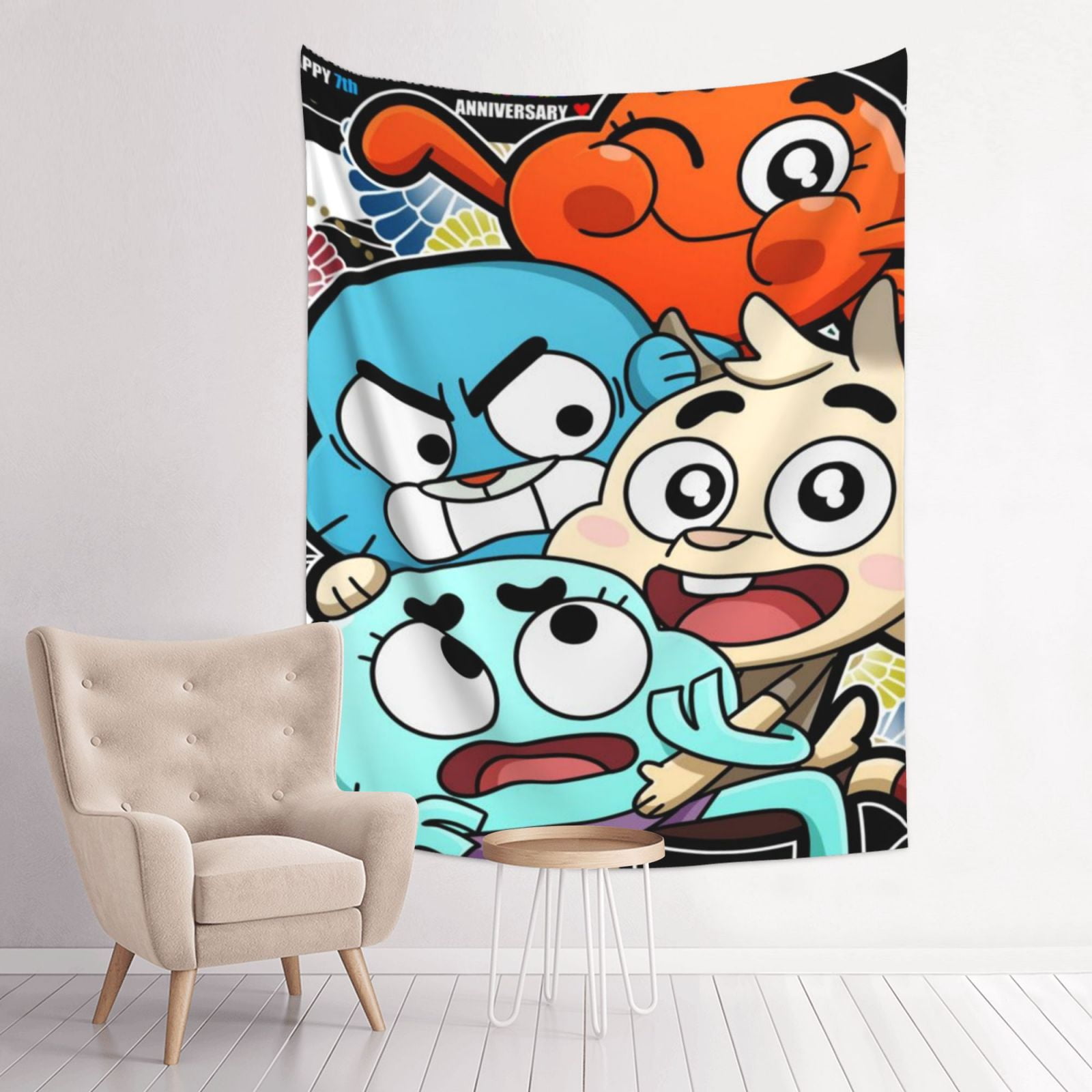 Amazing World of Gum-bal Tapestry Anime Poster Large Background Wall ...