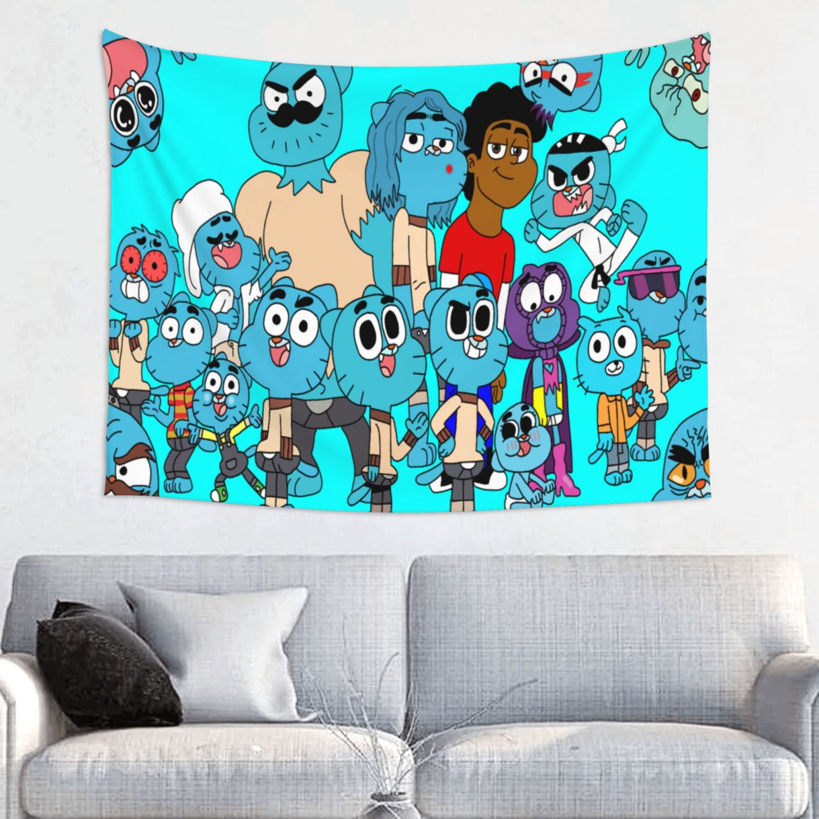Amazing World of Gum-bal Tapestry Anime Poster Large Background Wall ...
