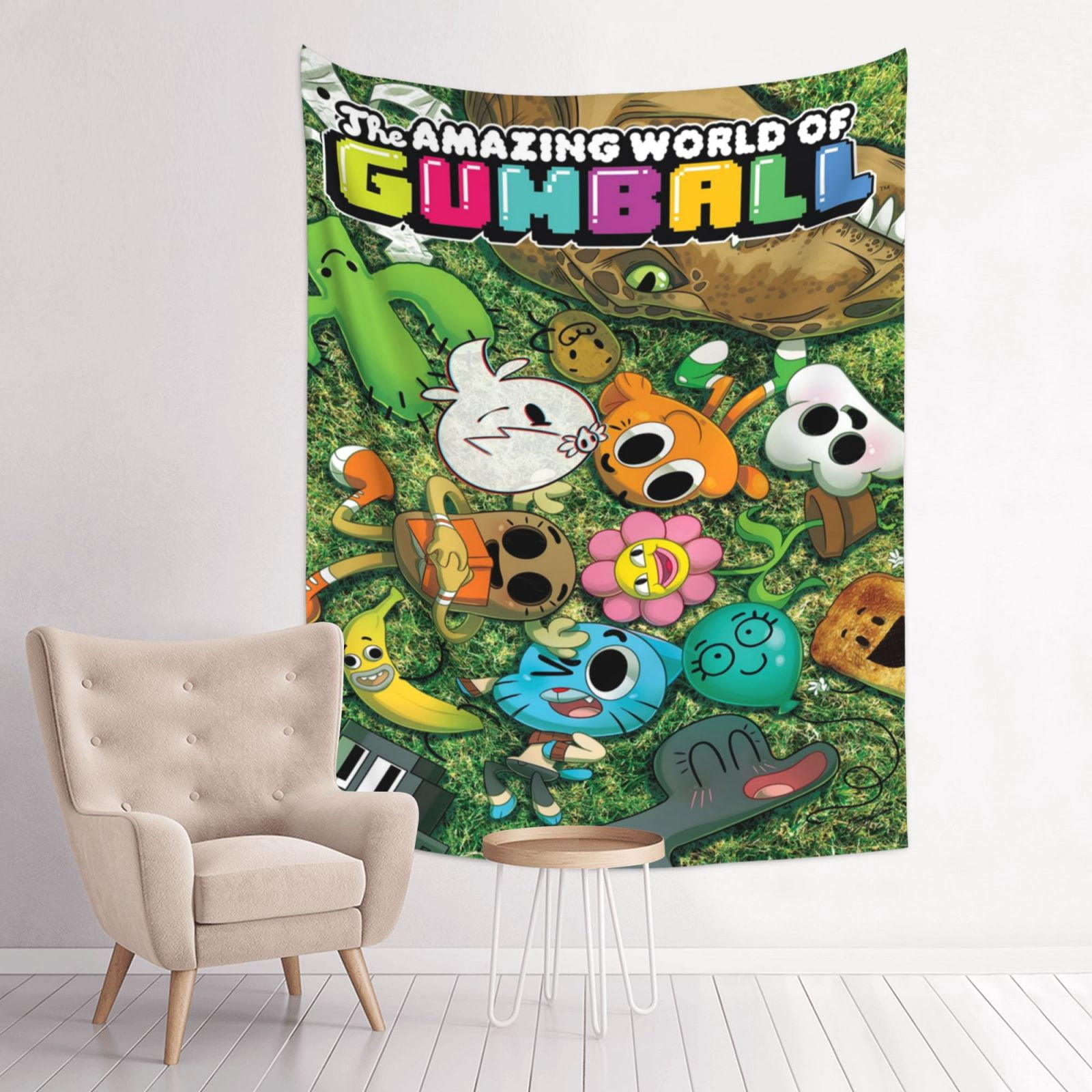 Amazing World of Gum-bal Tapestry Anime Poster Large Background Wall ...