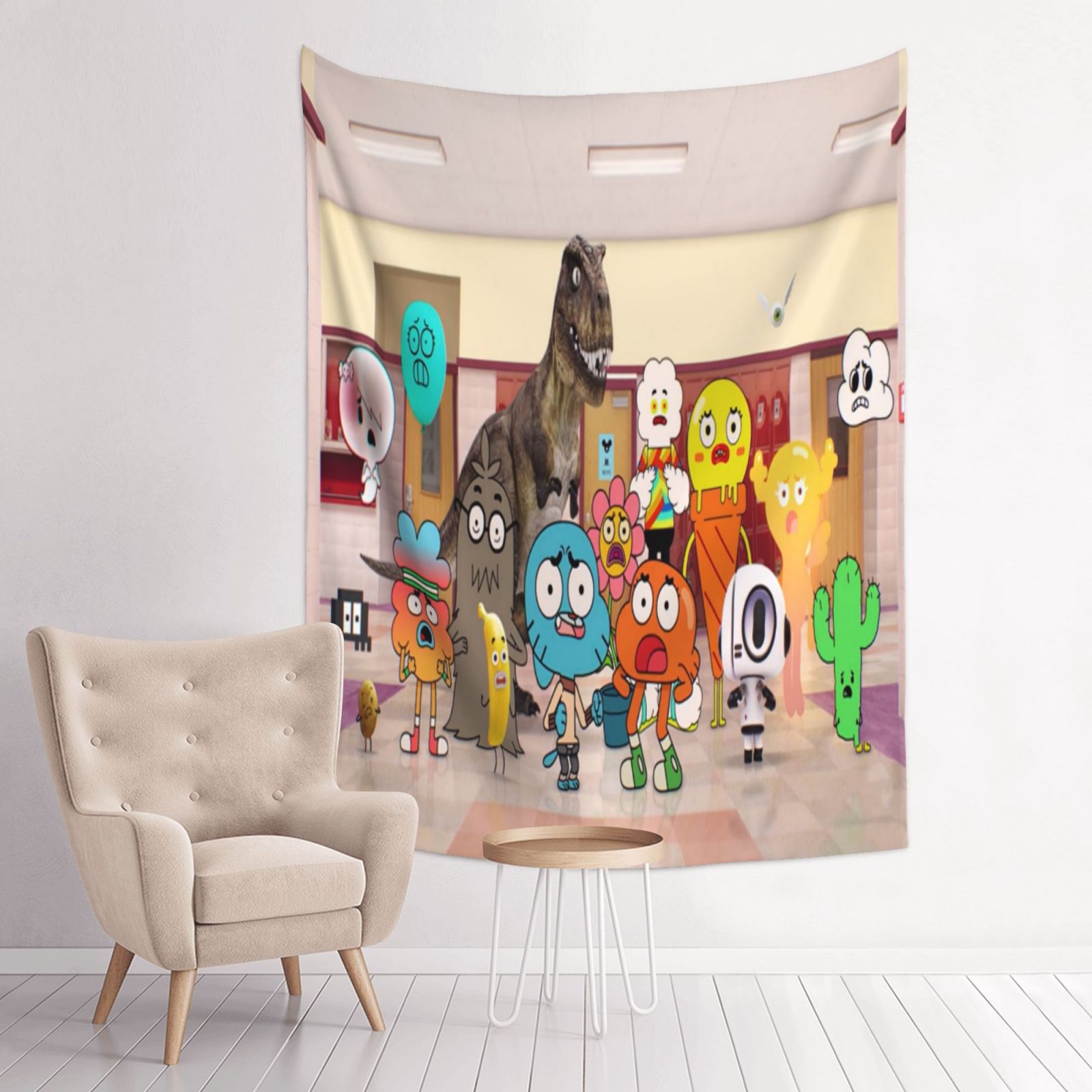 Amazing World of Gum-bal Tapestry Anime Poster Large Background Wall ...