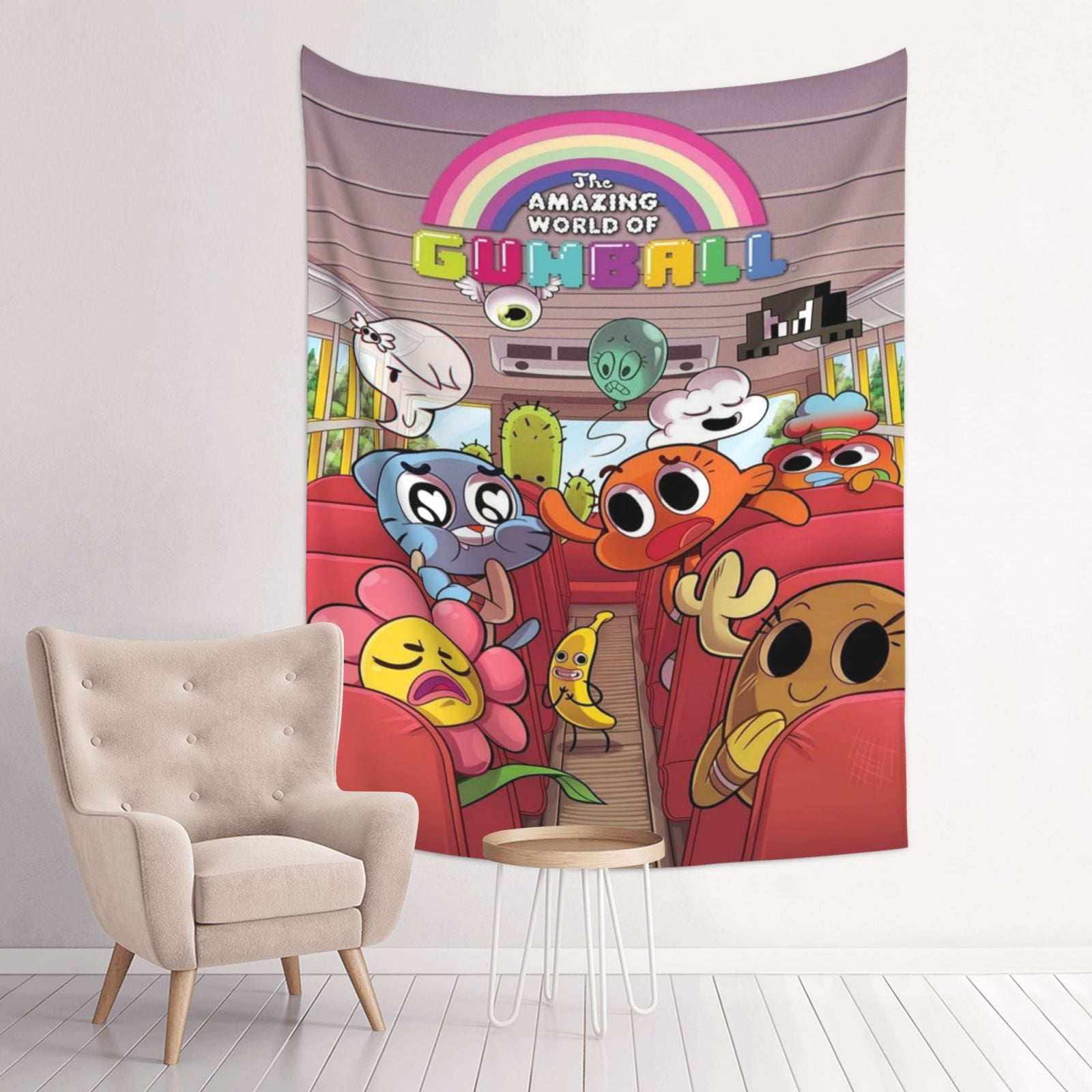 Amazing World of Gum-bal Tapestry Anime Poster Large Background Wall ...