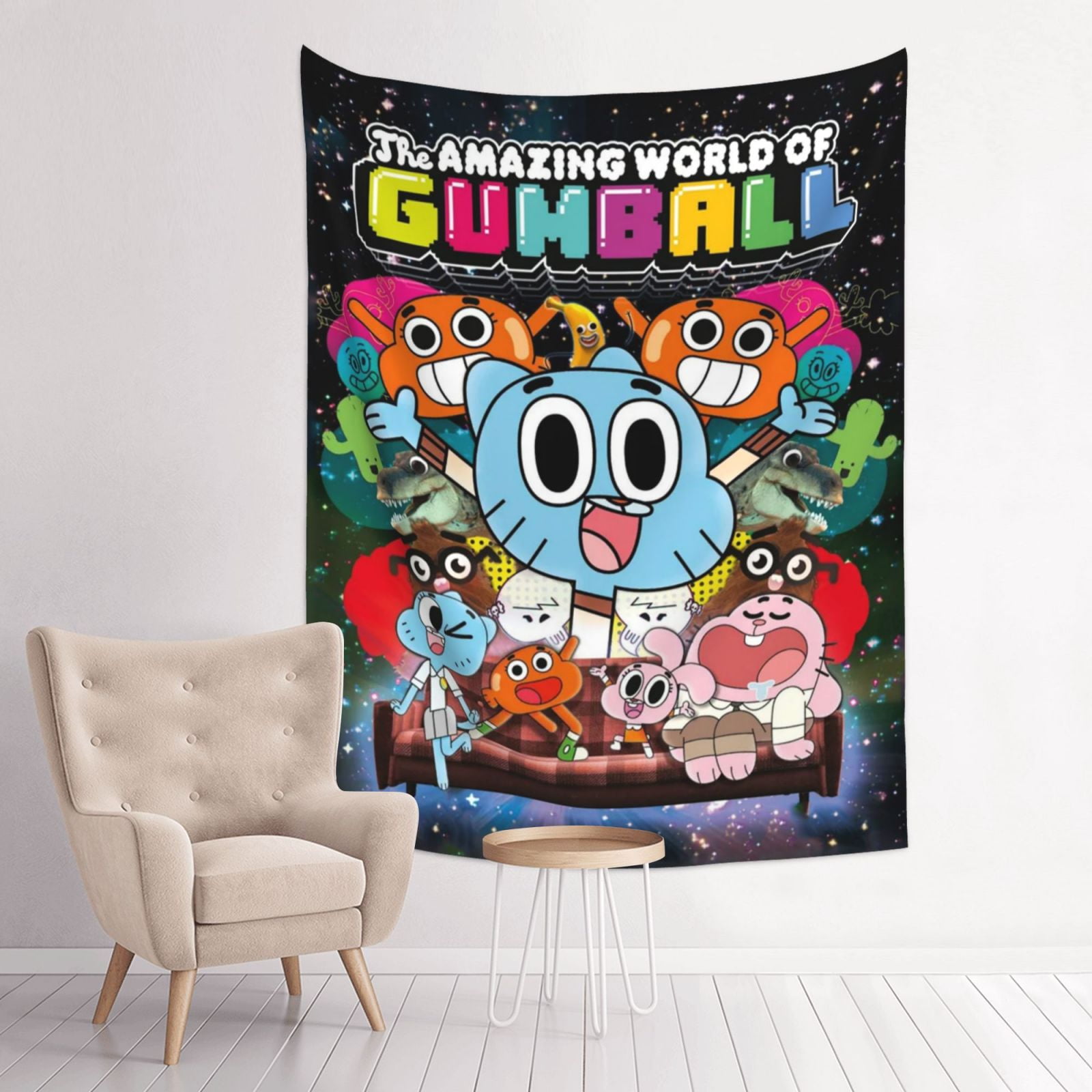 Amazing World of Gum-bal Tapestry Anime Poster Large Background Wall ...