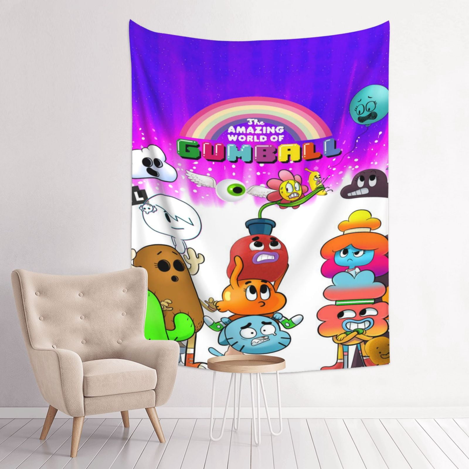 Amazing World of Gum-bal Tapestry Anime Poster Large Background Wall ...