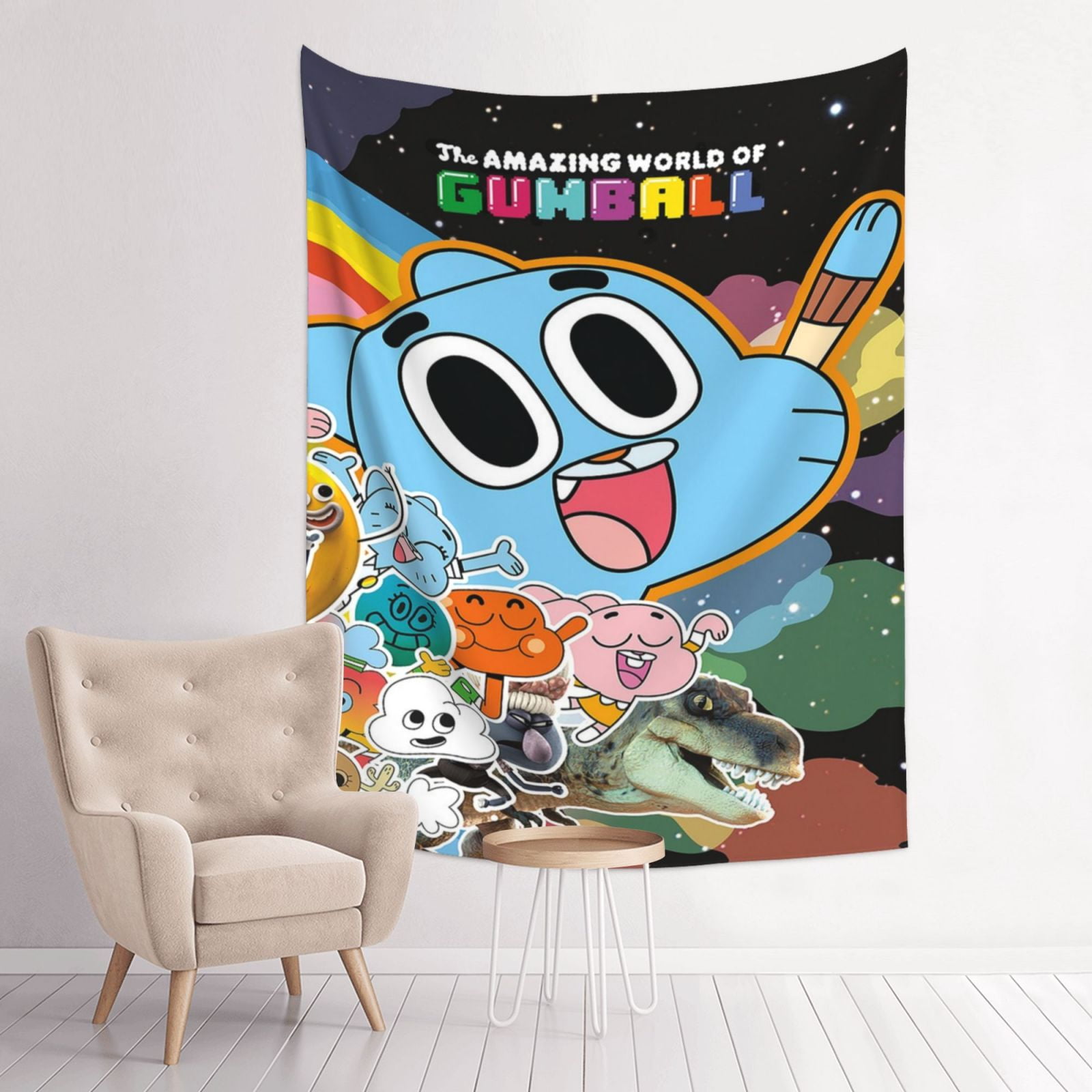Amazing World of Gum-bal Tapestry Anime Poster Large Background Wall ...