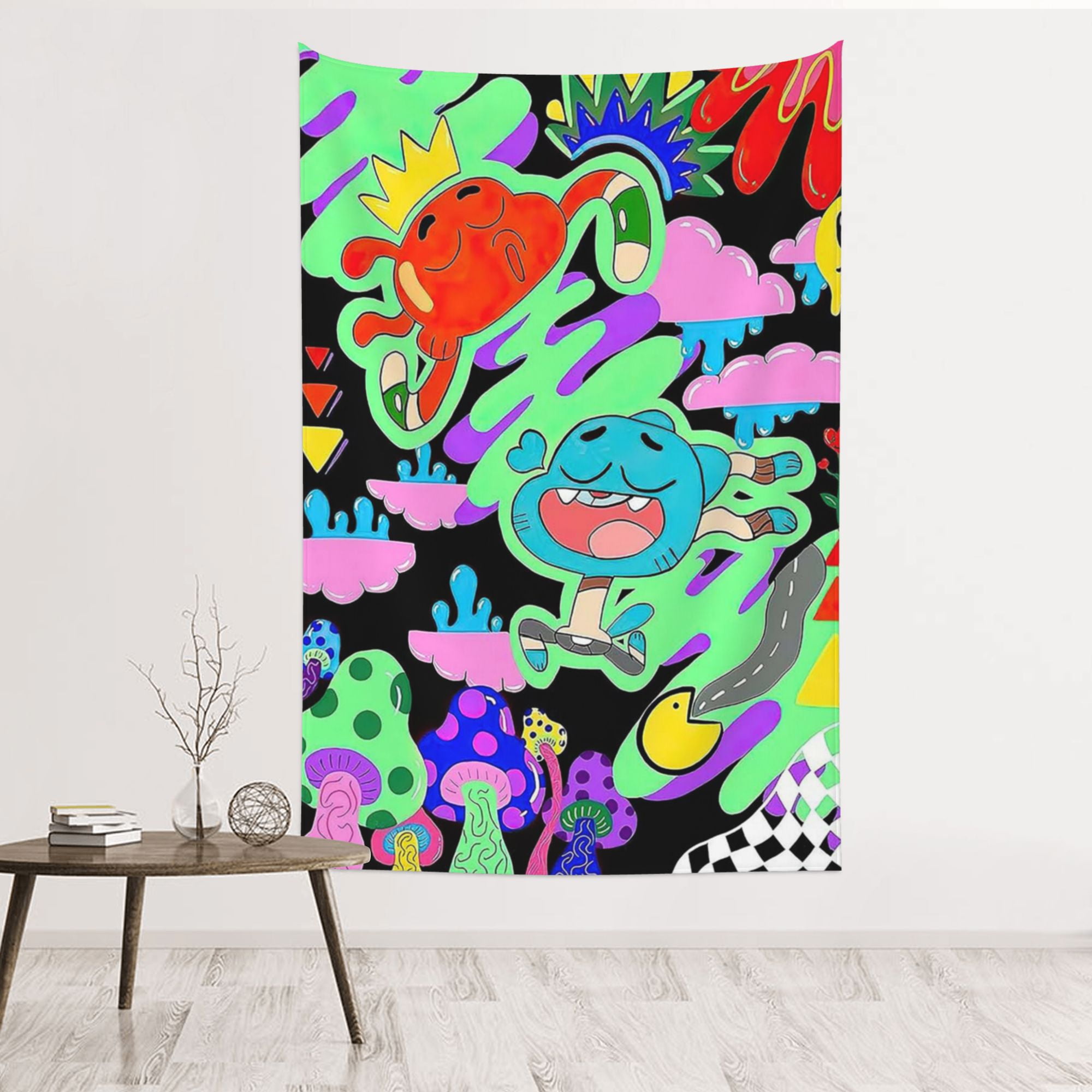 Amazing World of Gumball Tapestry Banner 60*40in inch Decor Art ...