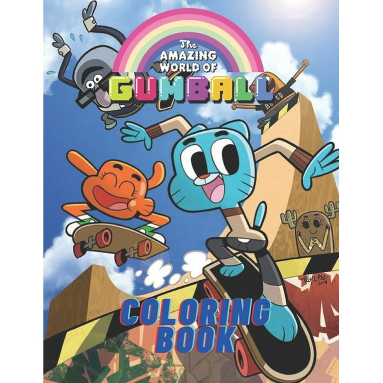 amazing world gumball coloring pages