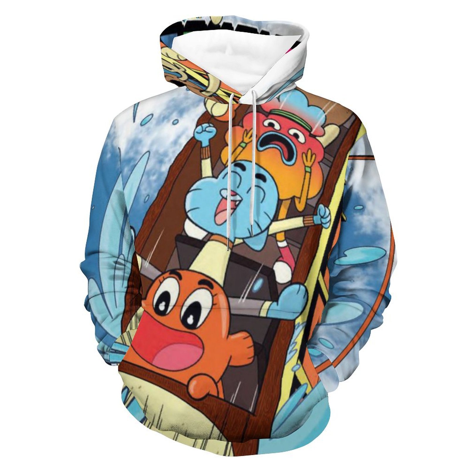 Amazing World of Gumball Unisex Sweatshirt 3D Printing Sweater Jackets ...