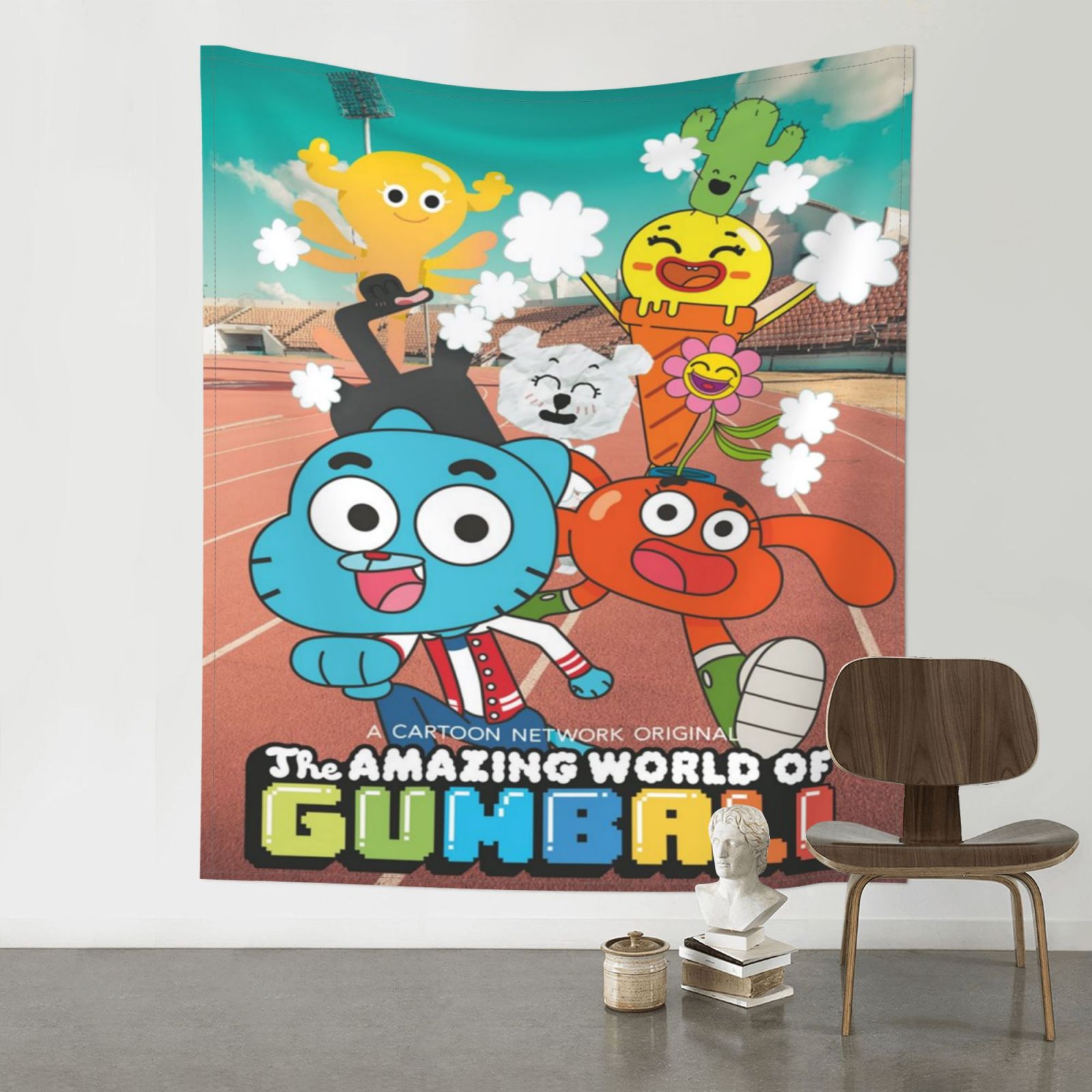 Amazing World of Gumball Wall Tapestry Cartoon Poster Wall Hanging ...