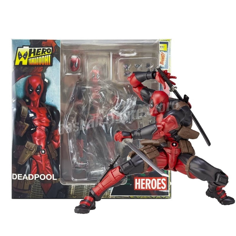 Amazing Yamaguchi Deadpool 2.0 Action Figure PVC Collection 15cm ...