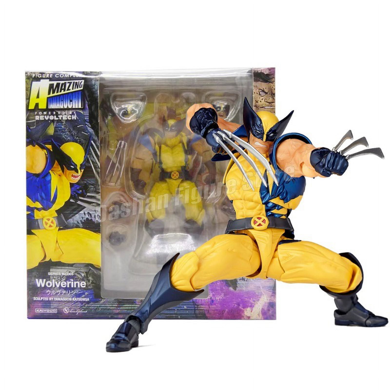 Amazing Yamaguchi Deadpool 2.0 Action Figure PVC Collection 15cm Kaiyodo Revoltech 025EX ...