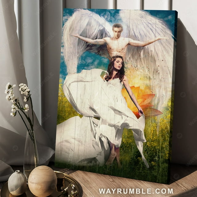 Amazing angel wings, Beautiful girl, Lotus flower painting - Jesus ...