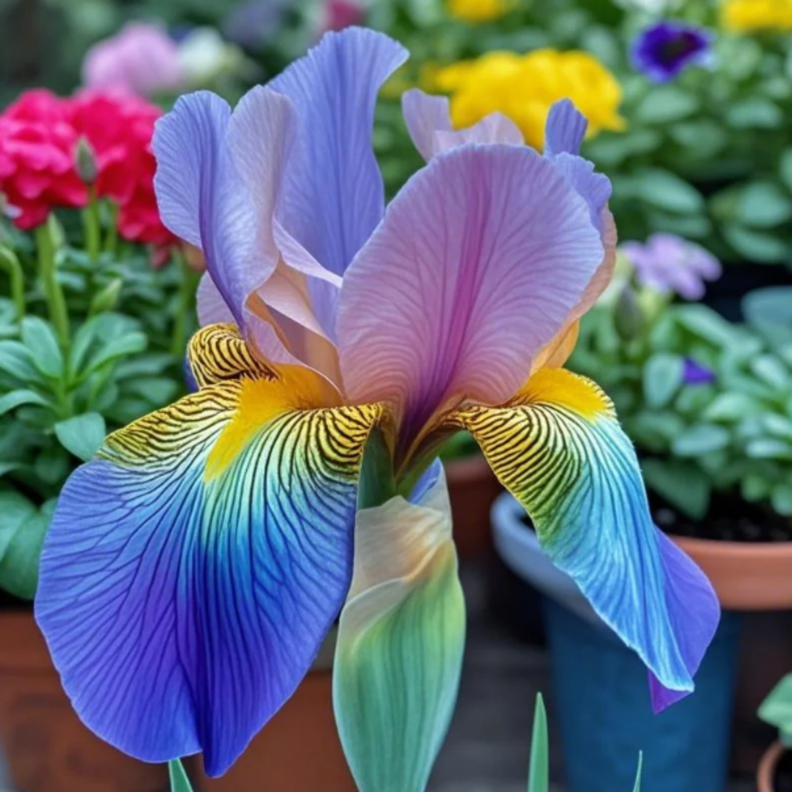 Amazing decoration-/--Iris rhizome-/--garden beautification-fast ...