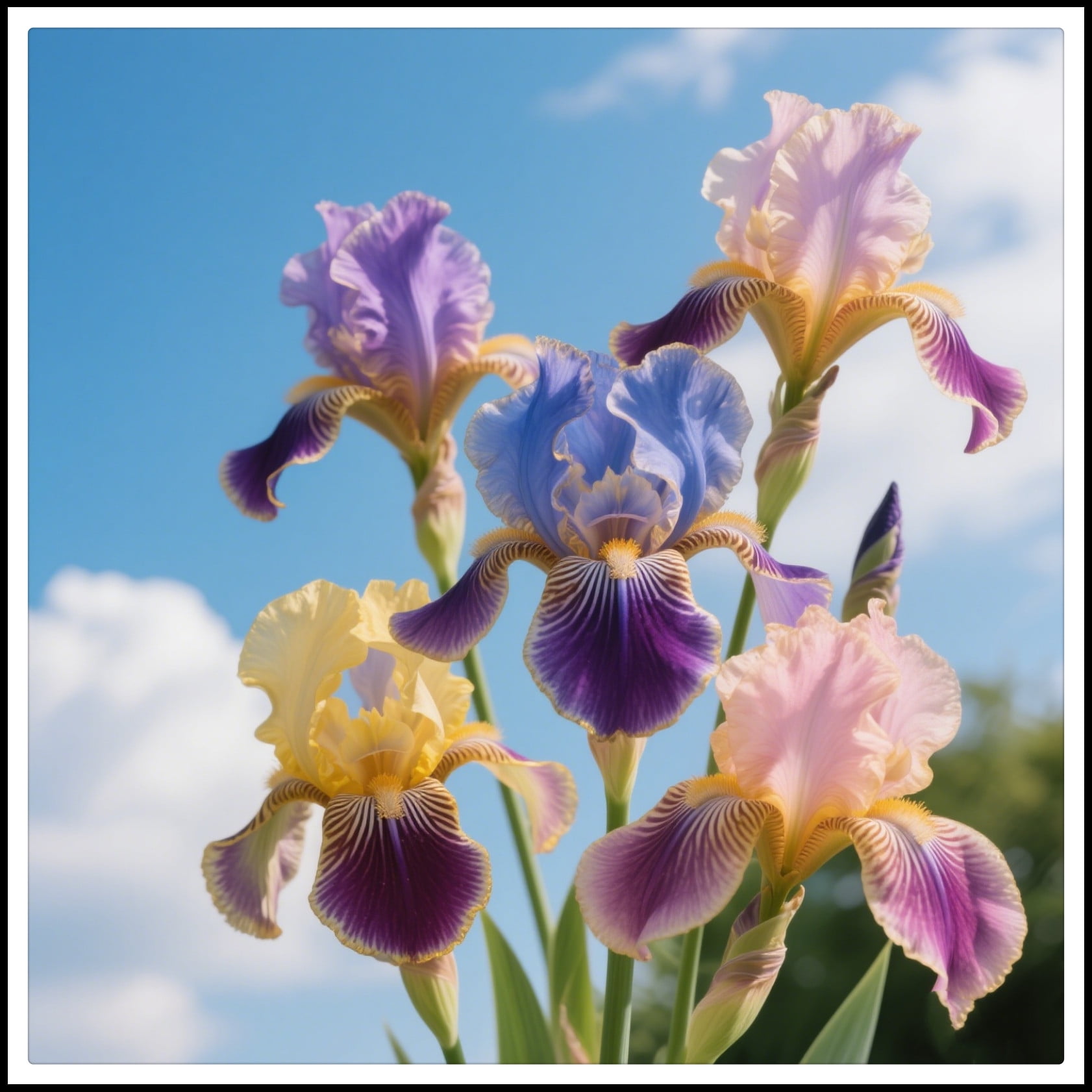 Amazing decoration-/--(Iris rhizome)-/--garden beautification-fast ...