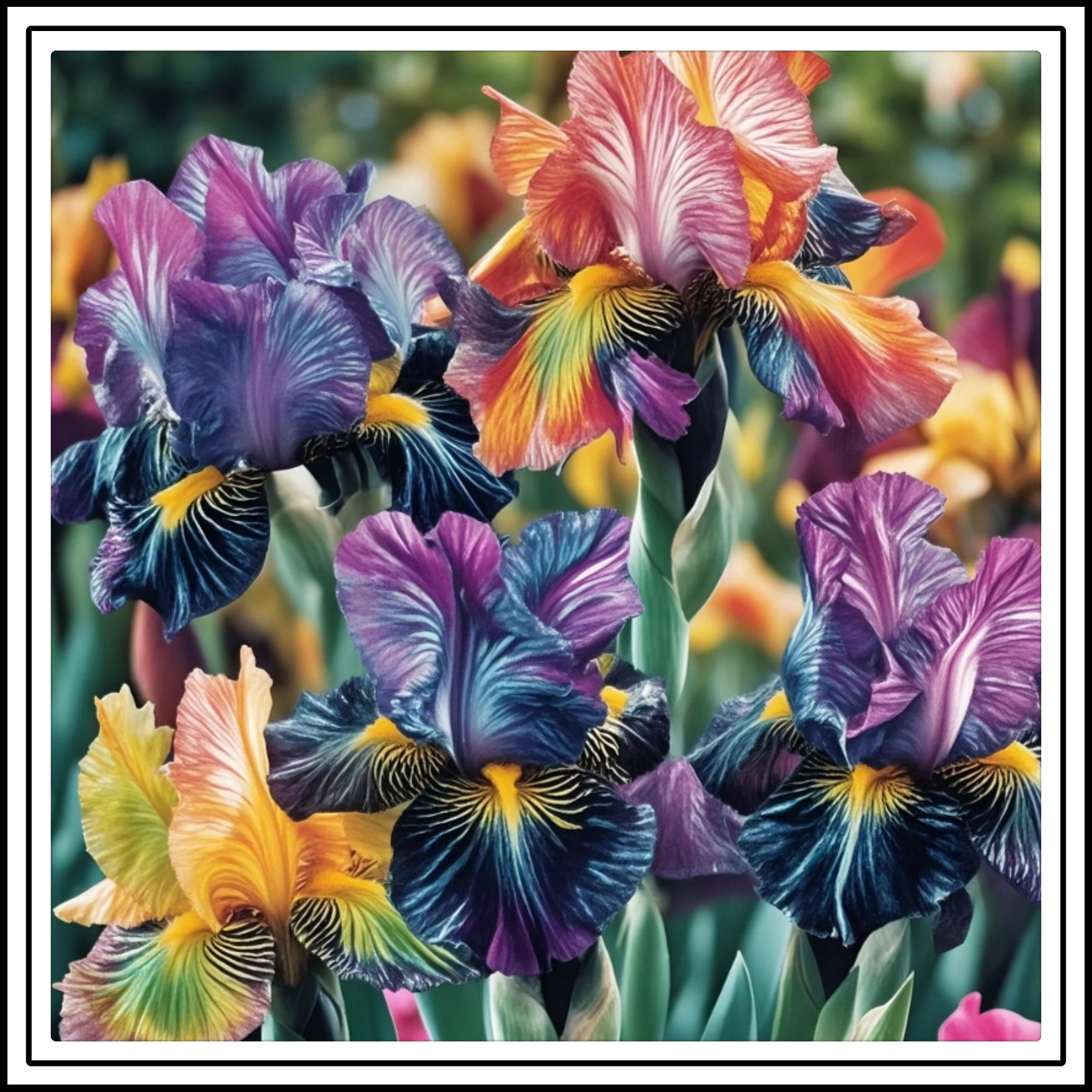 Amazing decoration-/--Iris rhizome-/--garden beautification-fast ...
