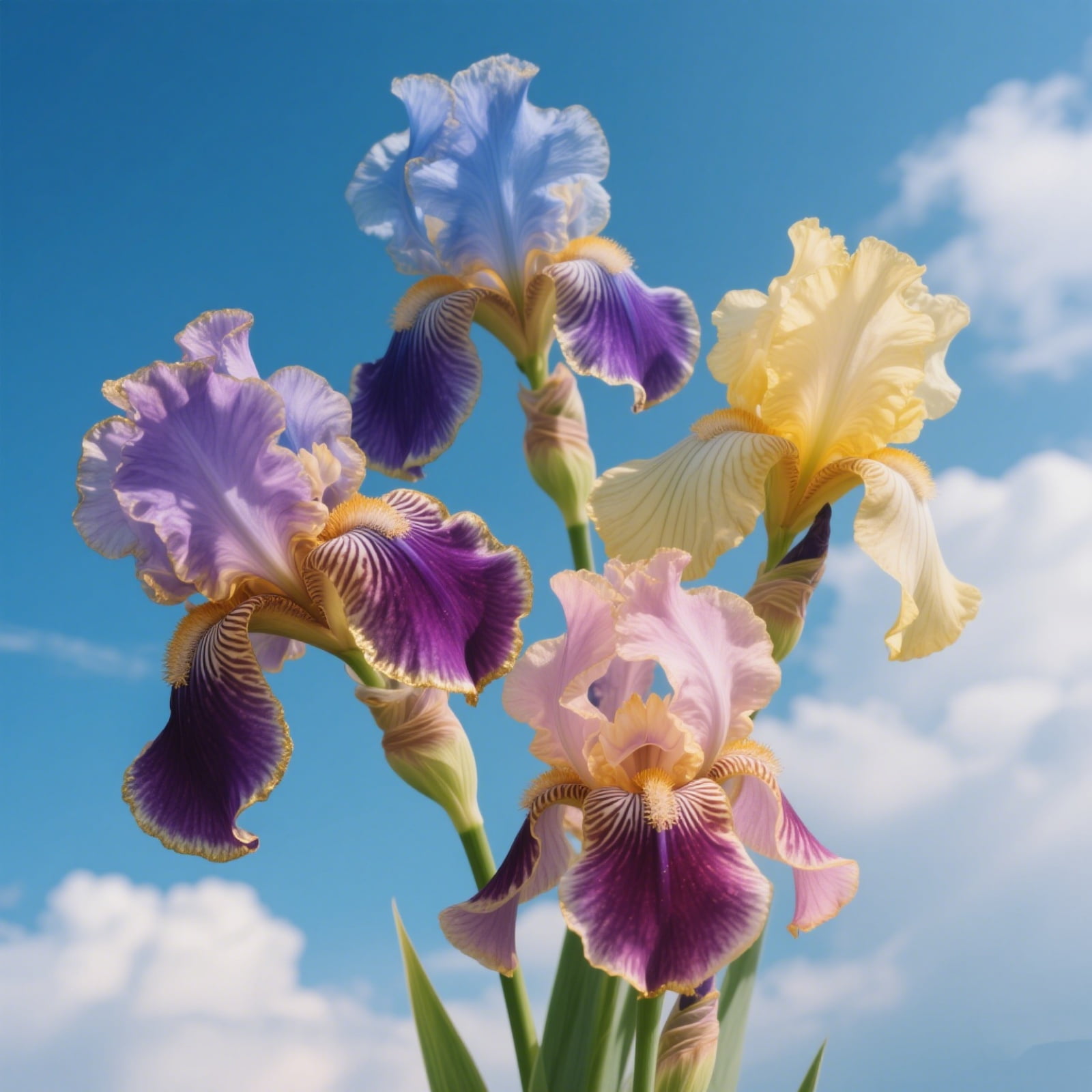 Amazing decoration-/--Iris rhizome-/--garden beautification-fast ...