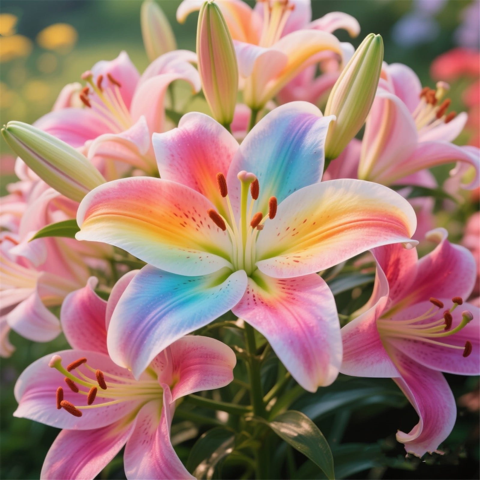 Amazing decoration-lily bulbs-rich colors-fast growing-garden ...