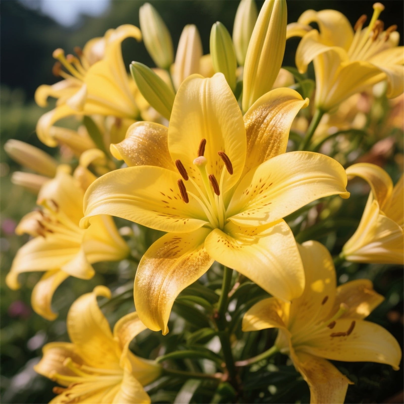 Amazing decoration-lily bulbs-rich colors-garden beautification-fast ...