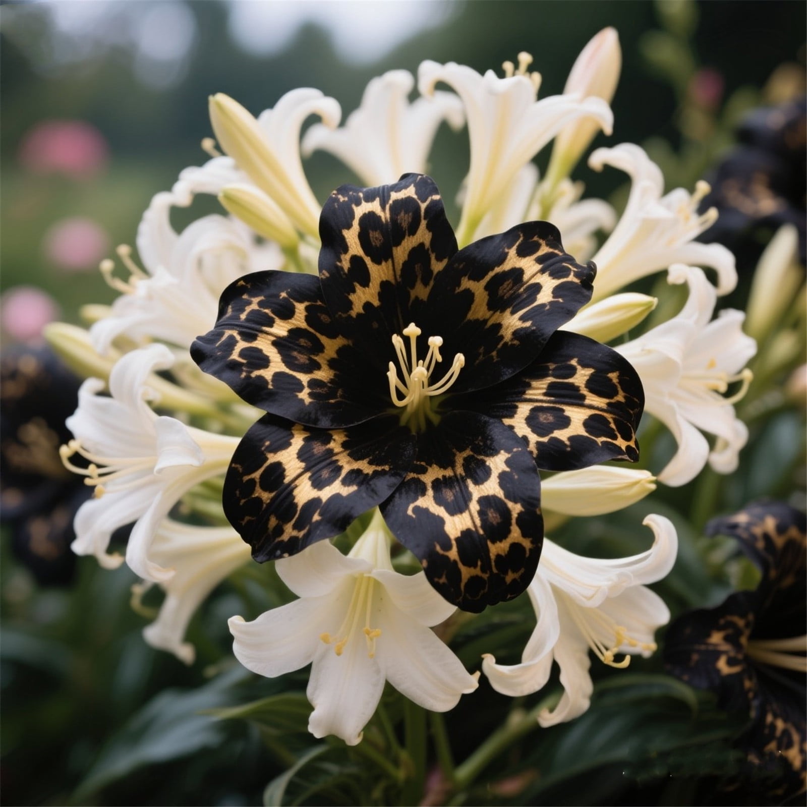 Amazing decoration-lily-rich colors-fast growing-garden beautification ...