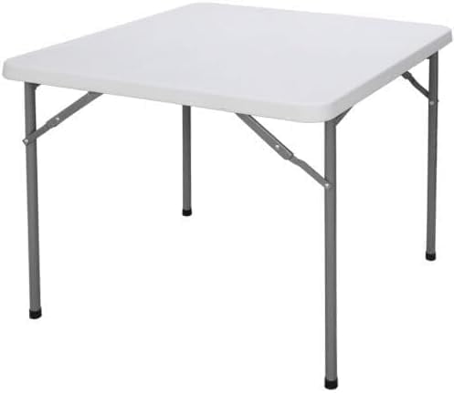 Amazing for Folding Table White Plastic Folding Table Portable Long ...