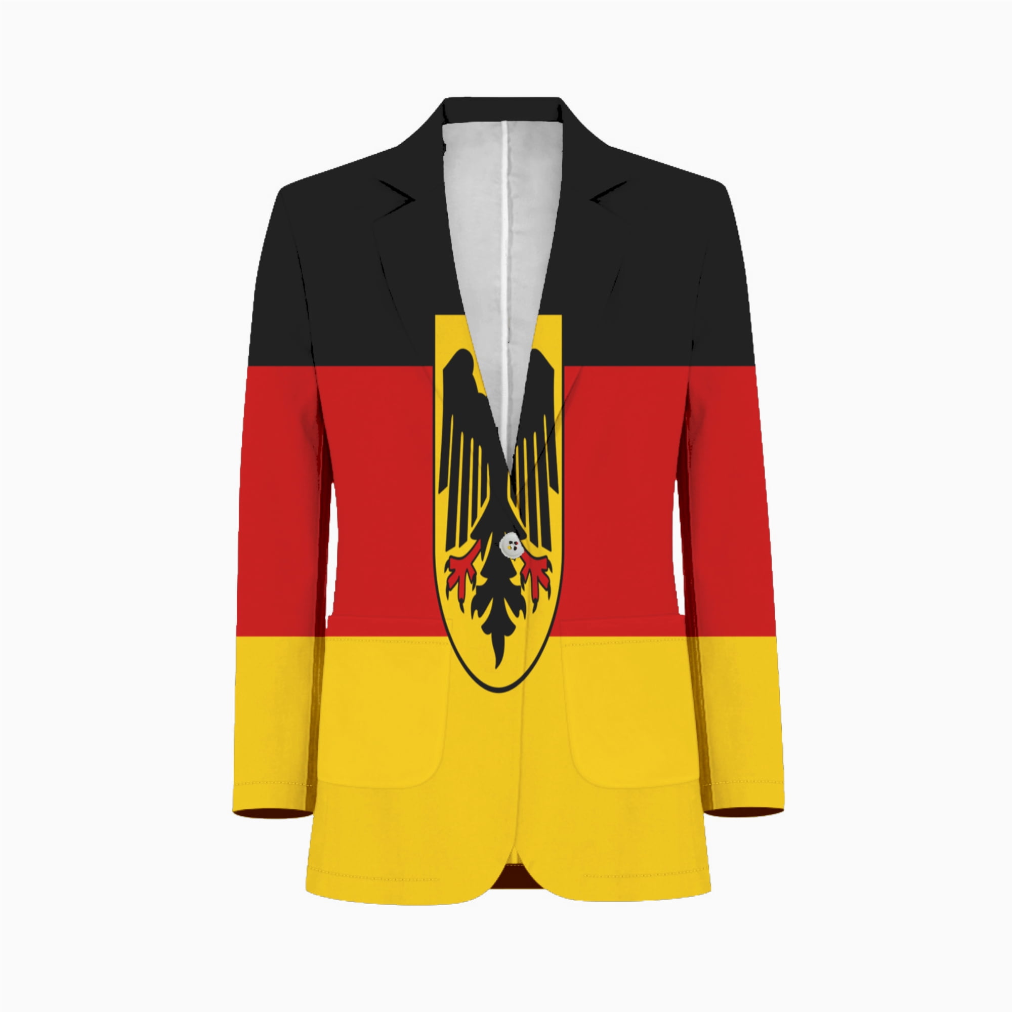 Amazing vector of German flag Men Blazers Slim Clothing Summer Jacket ...