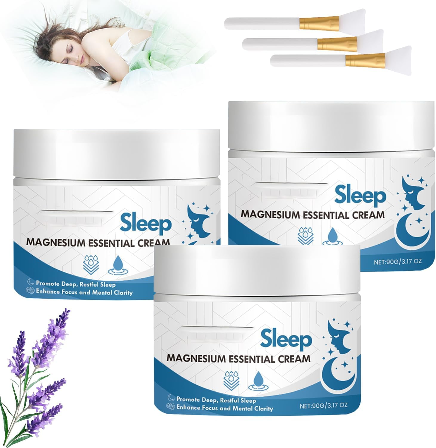 Amazingsleep Magnesium Essential Cream, Magnesium Sleep Cream ...