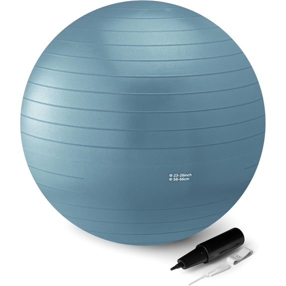 Amazon Anti-Burst Exercise Ball with Pump, 23-26" iameter - Walmart.com