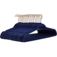 Slim Velvet Non-Slip Space Saving Suit Clothes Hangers, Sturdy ...