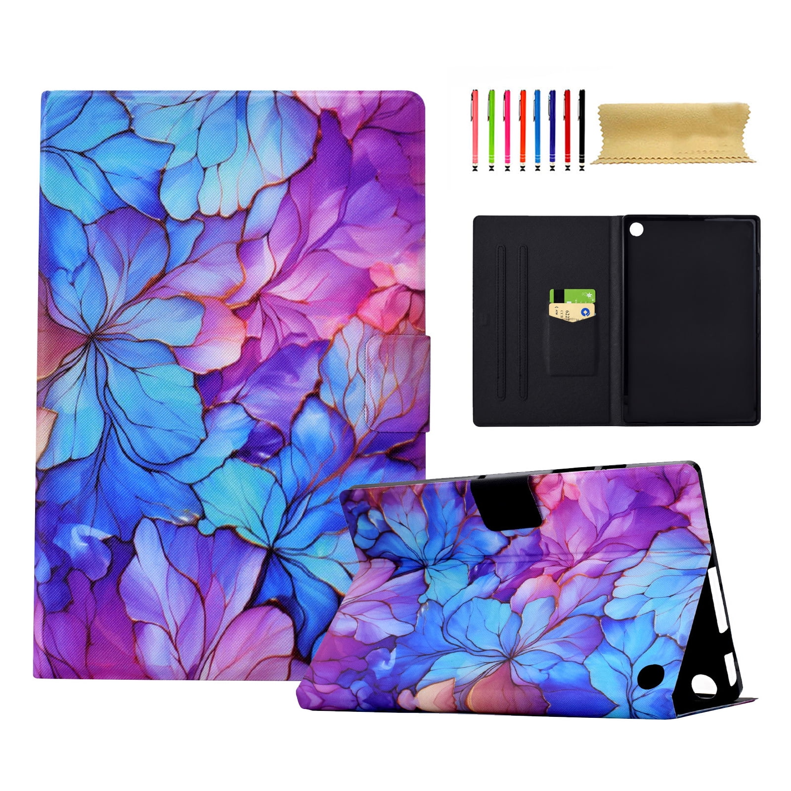 for Amazon Fire HD 10 13th Generation 2023 Case, Pattern PU Leather ...