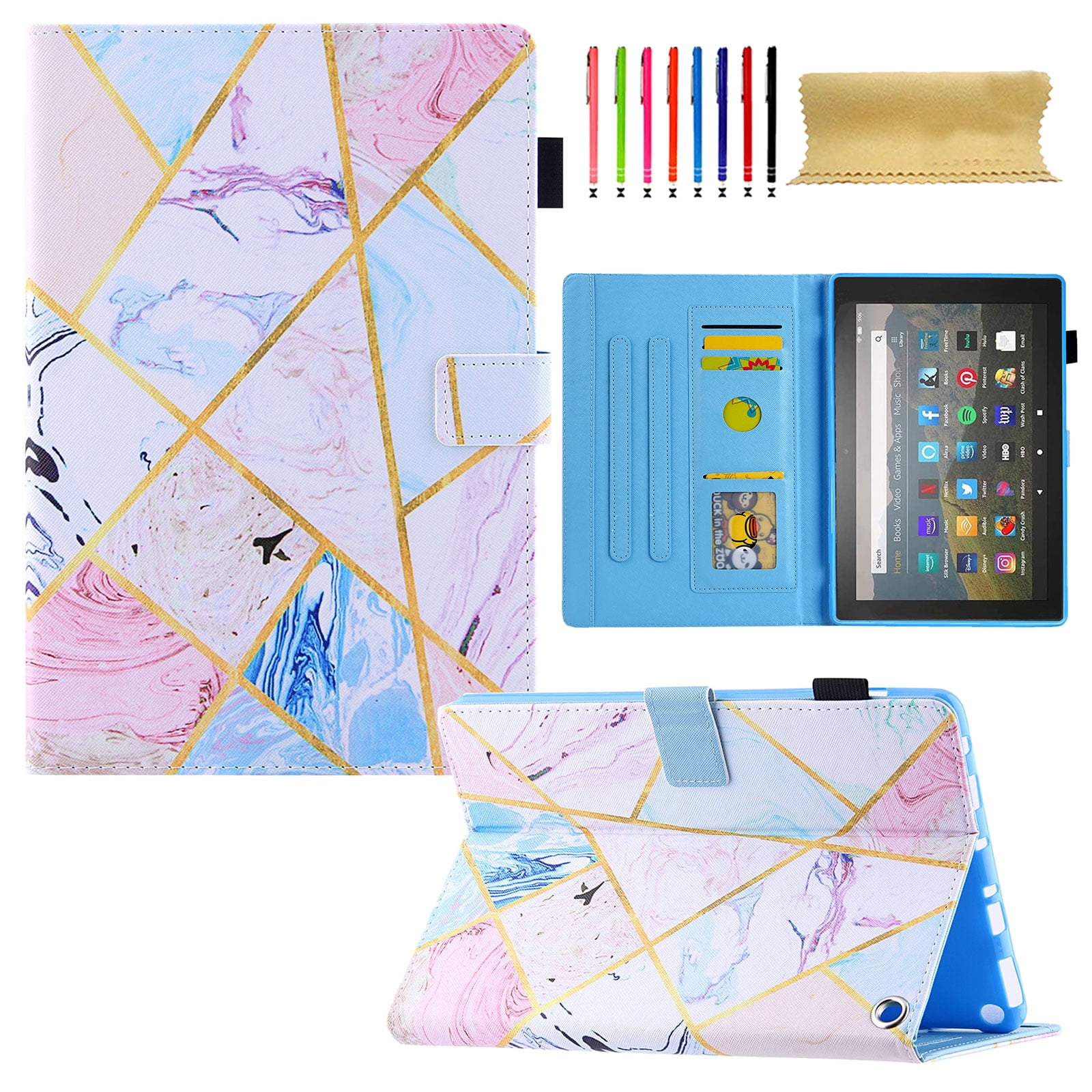 for Amazon Fire Max 11 13th Generation 2023 Case, Lovely Pattern Soft ...