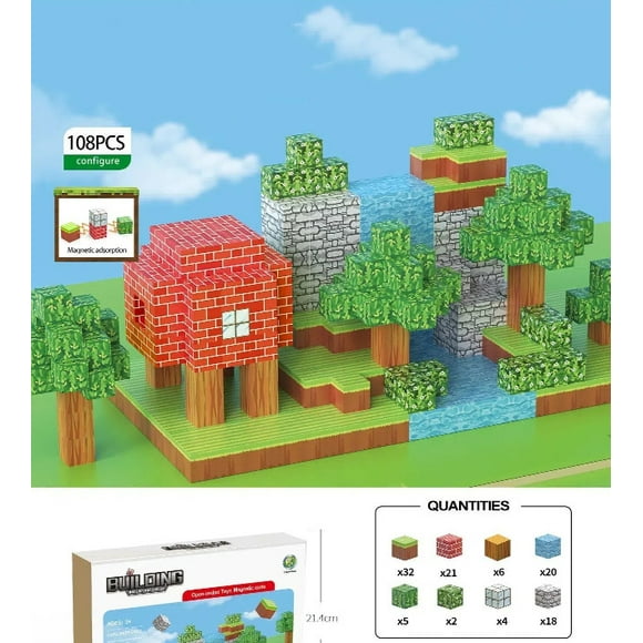 Minecraft Magnetic Blocks