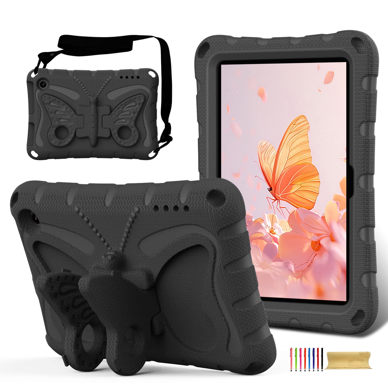 for Amazon Kindle Fire 7 12th Gen 2022 Case with Crossbody Strap ...