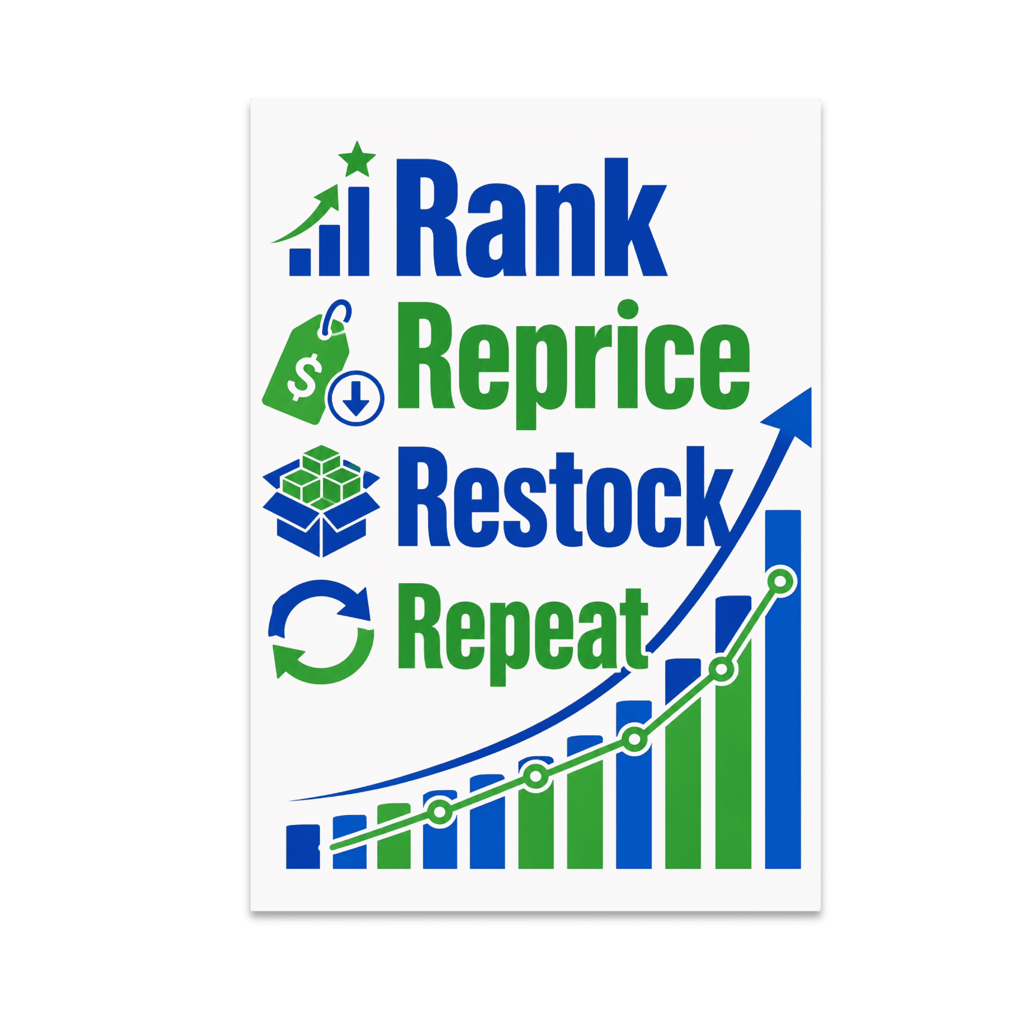 Amazon Sales Growth Strategy - Amazon Seller - 13x19 Poster Print ...