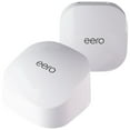 Pre-Owned Amazon eero 6 Dual-Band Mesh Wi-Fi 6 Routers (2-Pack) - White ...