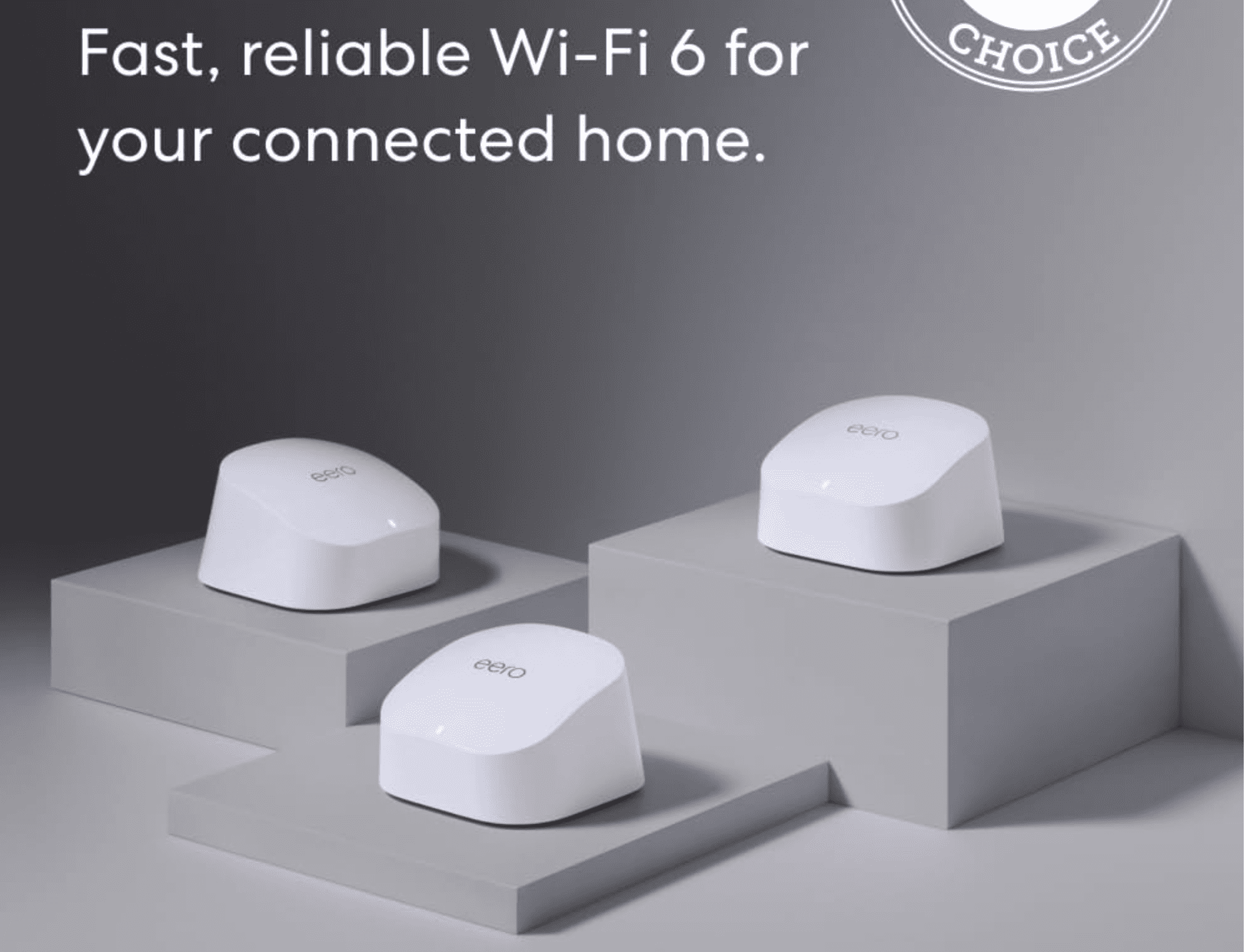Amazon eero 6 mesh wifi system - Supports internet plans up to 500 Mbps ...