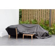 Amazonia Bahamas 7-Piece Extendable Oval Patio Dining Set, Solid Wood ...